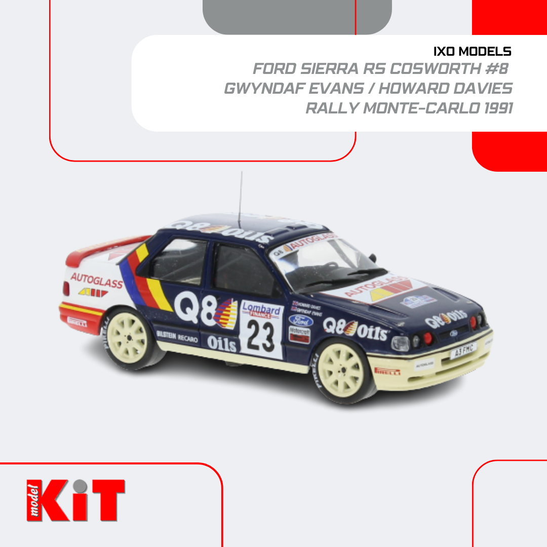 - Ford Sierra RS Cosworth #23 - Gwyndaf Evans / Howard Davies - Rally ...