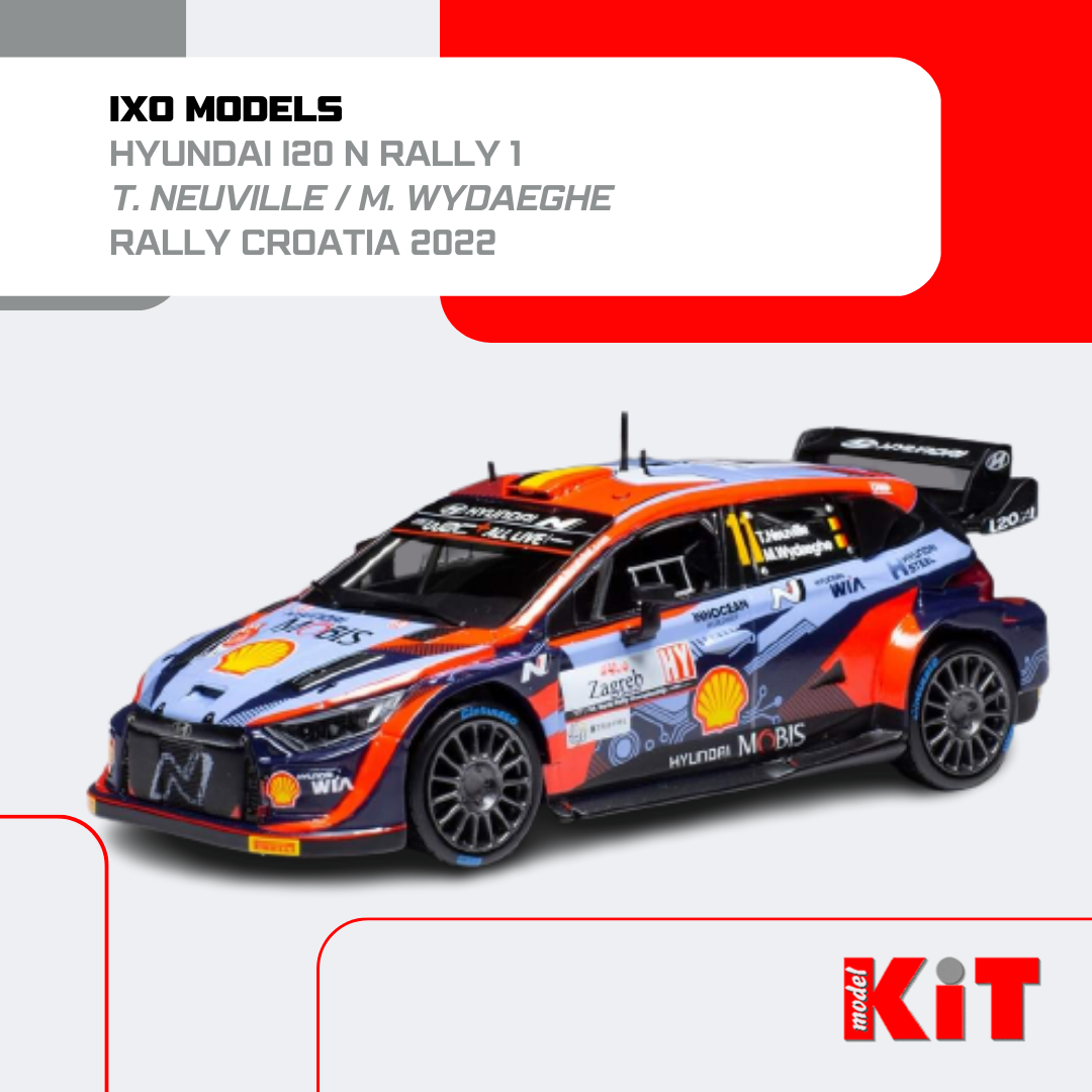 - Hyundai i20 N Rally1 #11 T.Neuville/M.Wydaeghe Rally Croatia 2022