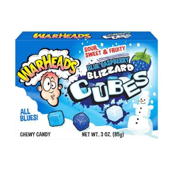 SNACK SHOP MARCASWARHEADS BLUE RASPBERRY FREEZE